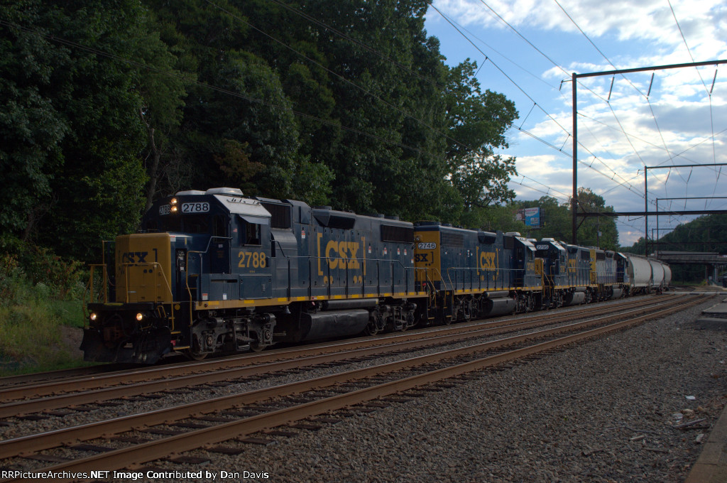 CSX GP38-2 2788 leads C770-16